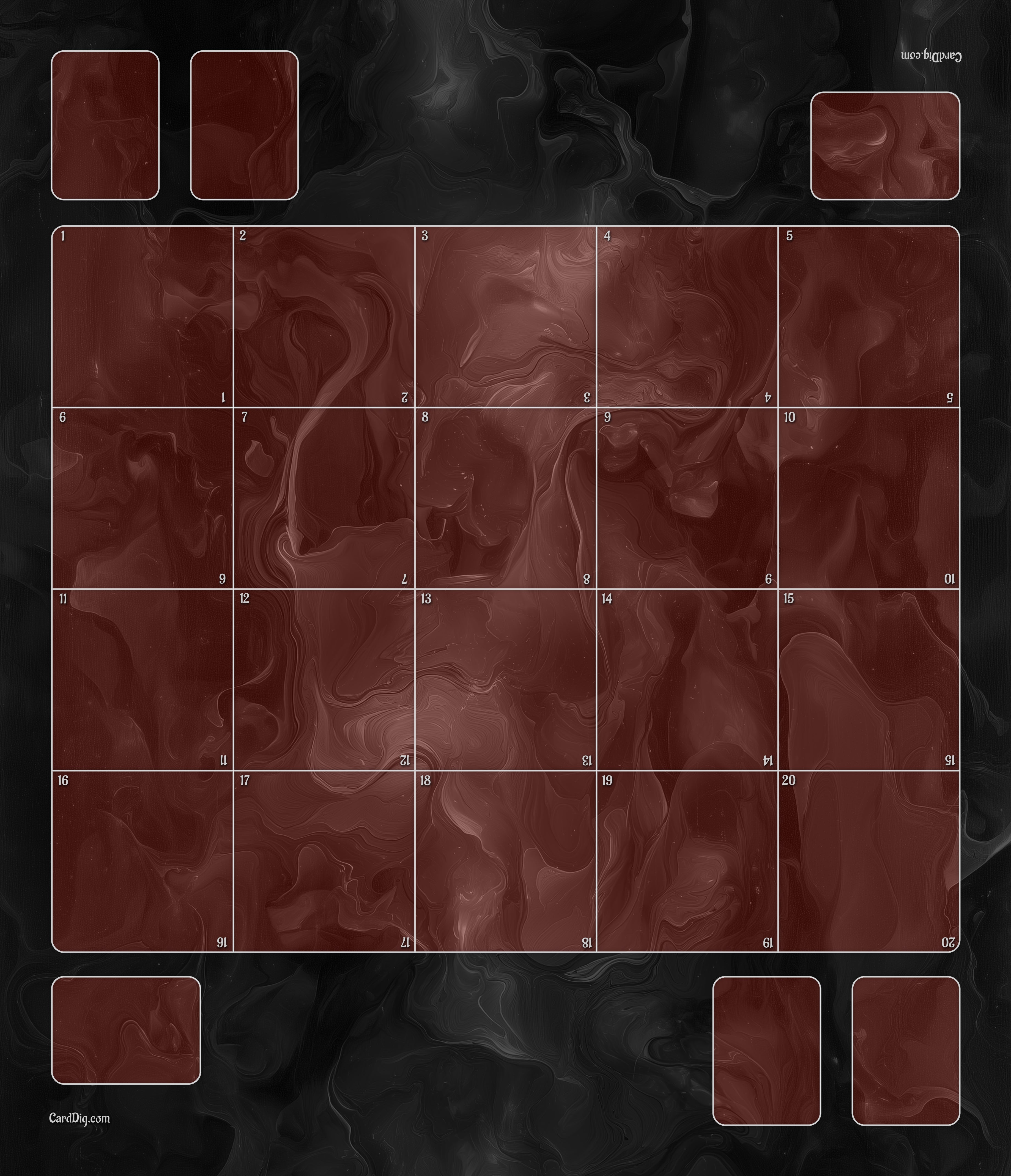 Red Void - Two Player Playmat for Sorcery: Contested Realm TCG ...