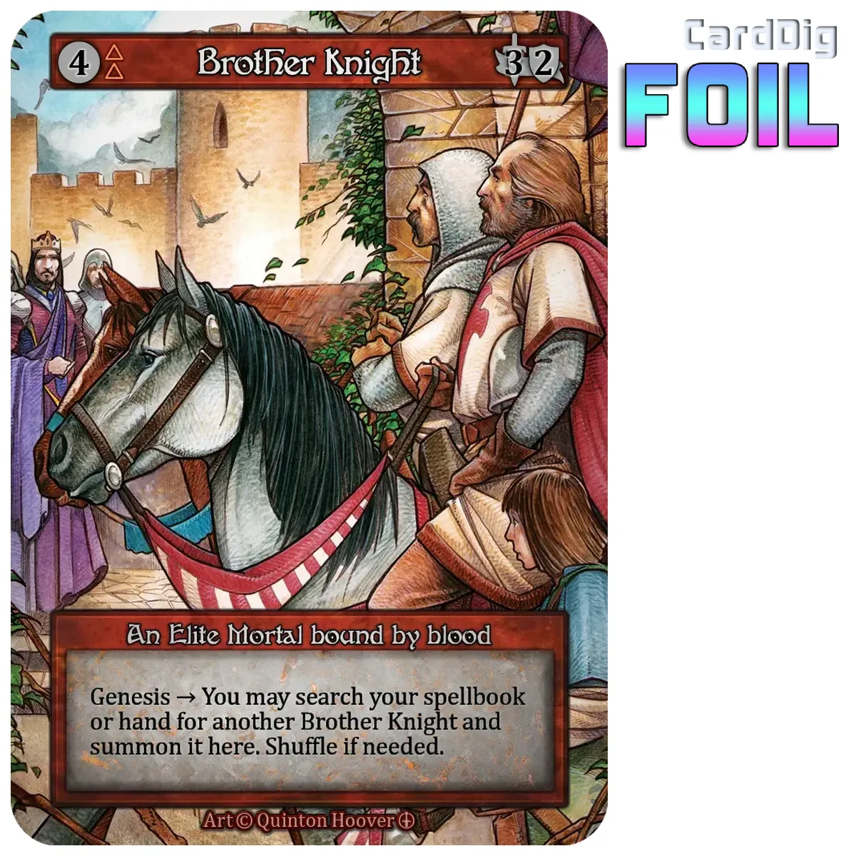 Brother Knight - Foil (AL Elite) – CardDig LLC